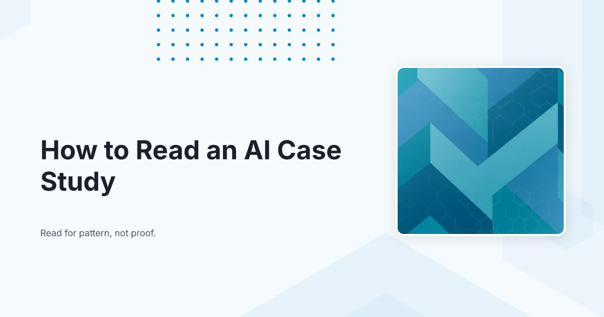 How to Read an AI Case Study | eSided